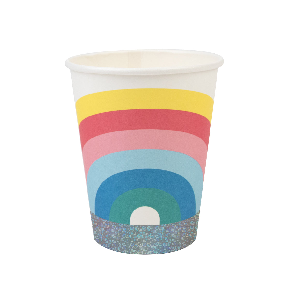 My Little Day paper cups - rainbow 8 paper cups – Things Adorable